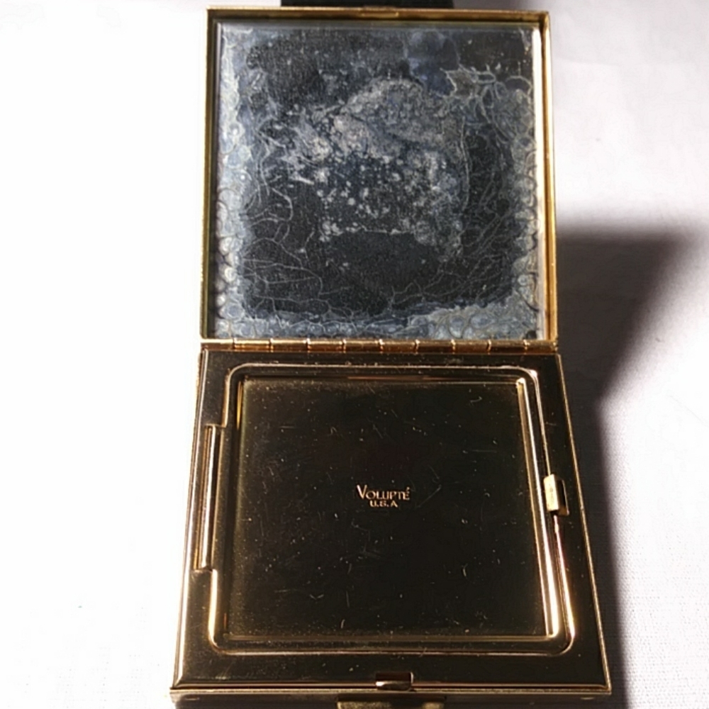 Volupte 1950s Mirror & Powder Compact - Gem
